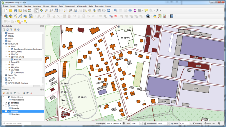 Topographic Objects Database (BDOT10k) – Geoportal.gov.pl