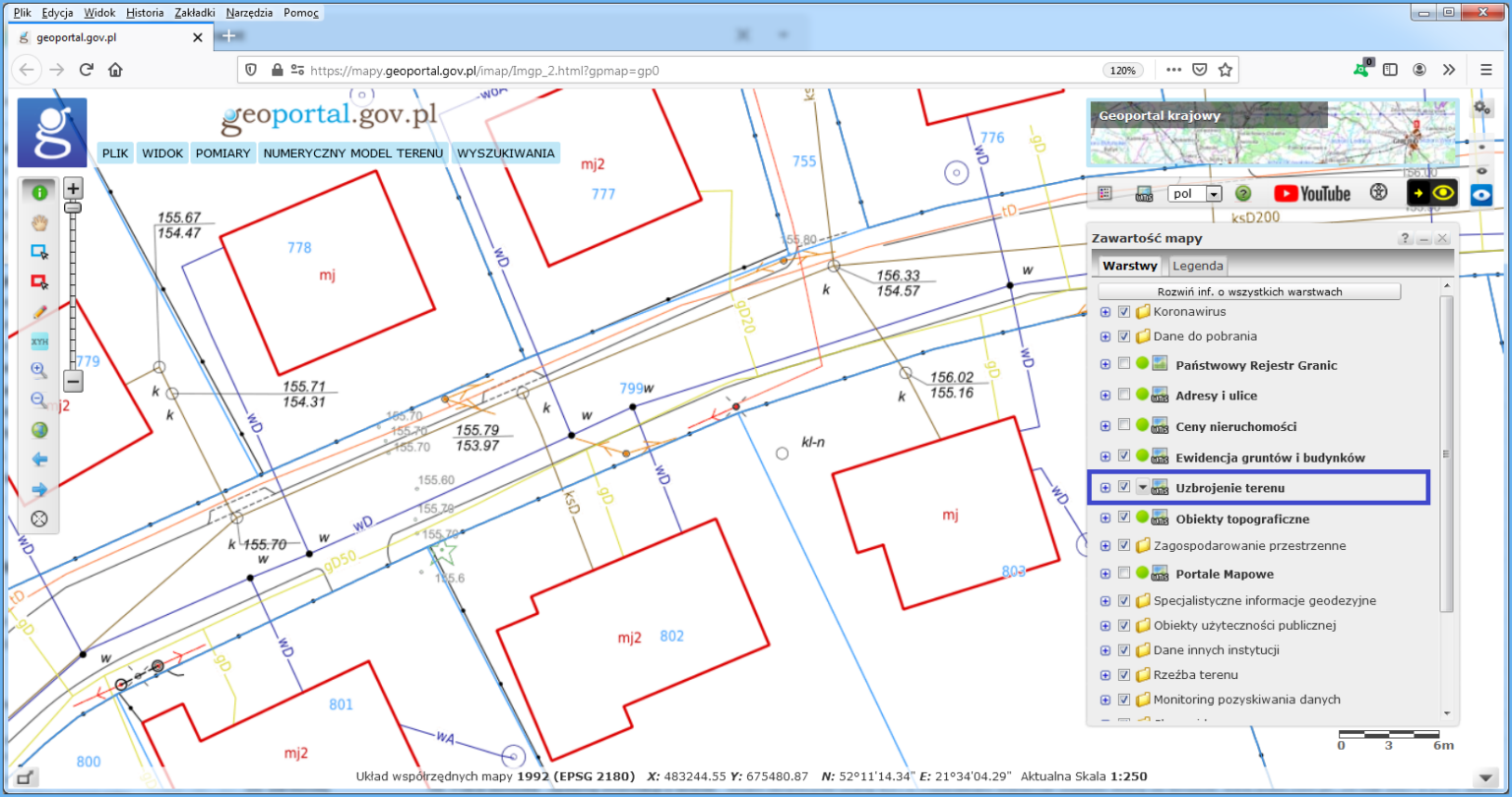 Utilities network (GESUT) – Geoportal.gov.pl
