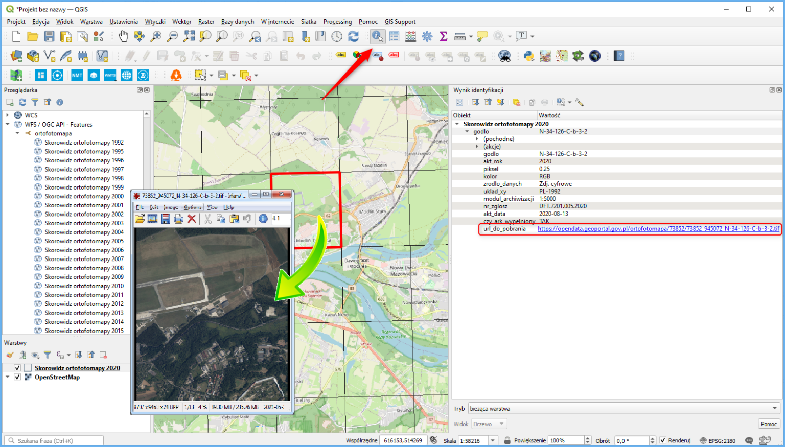 Orthophotomap (ORTO) – Geoportal.gov.pl