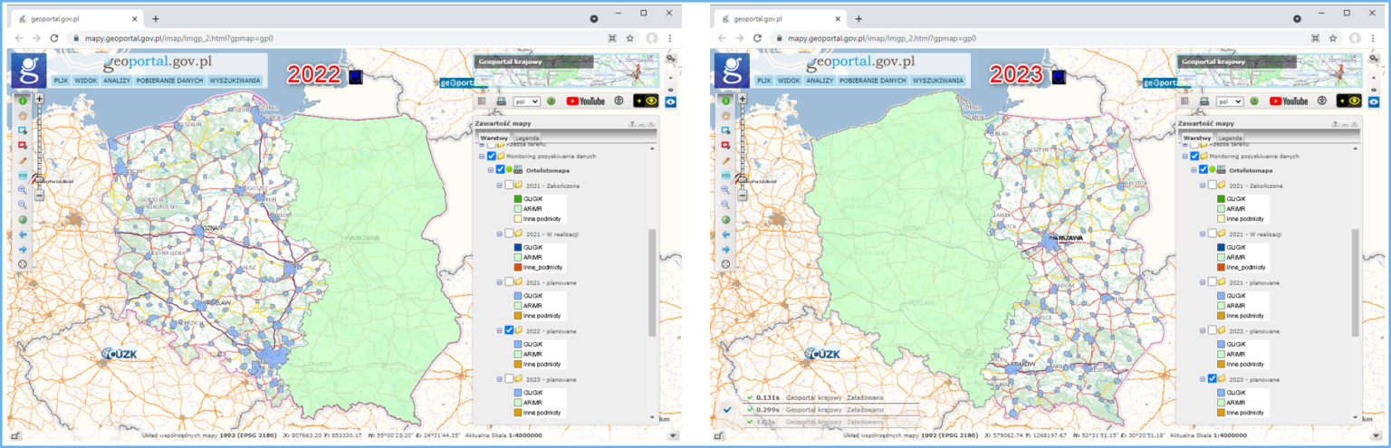 Orthophotomap (ORTO) – Geoportal.gov.pl