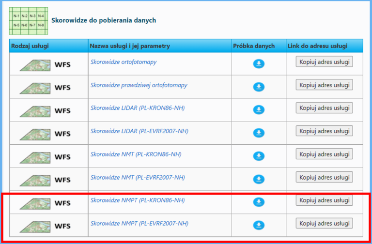 Digital Surface Model (DSM) – Geoportal.gov.pl