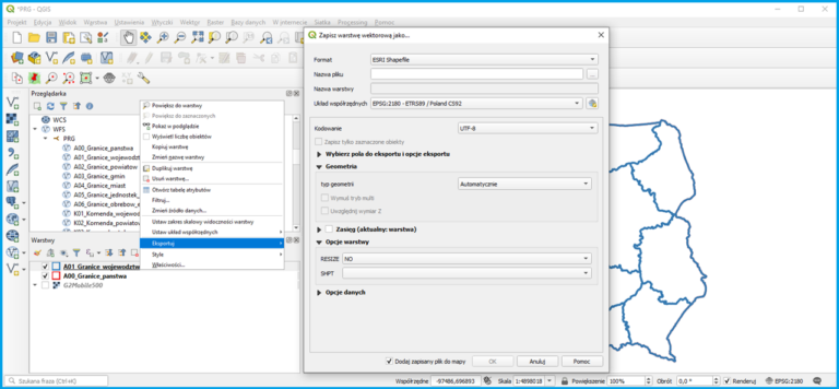 National Register of Boundaries – Geoportal.gov.pl